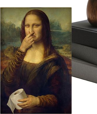 Generic Weibliche Wanddekoration - Humorvolle &Ouml;lgem&auml;lde,Retro Wandkunst Wohnzimmer Mit Abdeckung Nase Design | F&uuml;r Wohnzimmer, Hotel, Studentenzimmer, Haus Un