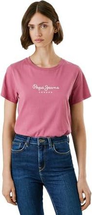 Pepe Jeans London Berenice T-Shirt, Rose (Rose Ardoise), XL Femme