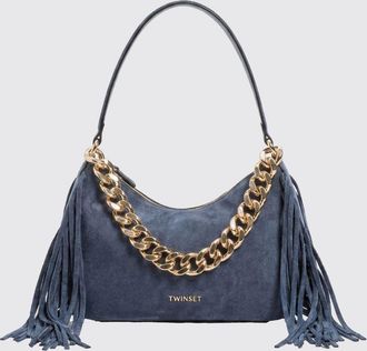 Twinset Sac Port&eacute; &eacute;paule TWINSET Femme couleur Bleu Marine