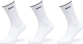 HUGO BOSS Lange Socken BOSS 50531597 Wei&szlig;