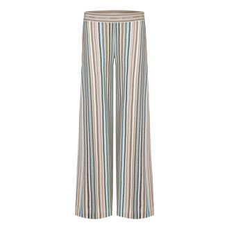 Cambio Femme, Pantalons, Multicolore, Taille: 42 FR Allison Wide Pantalons