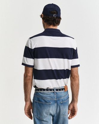 GANT Poloshirt BLOCK STRIPE Regular fit mit Polokragen