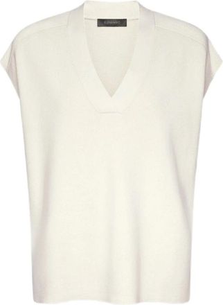 Elena Miro Damen, Strickwaren, Wei&szlig;, 3XLGr&ouml;&szlig;e