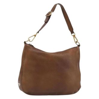 Prada Pre-owned Vintage Schultertasche - - Pre-owned - Damen - Braun - ONE SIZE