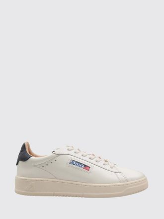 Autry Baskets Dallas Low bicolores en cuir de veau lisse avec logo
