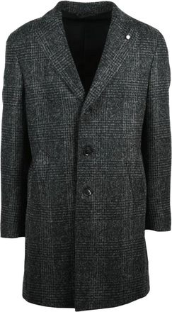 Luigi Bianchi Mantova Homme, Manteaux, Gris, Taille: XL Cappotto