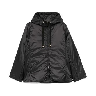 Max Mara Femme, Vestes, Noir, Taille: 38 FR Greenh Veste matelass&eacute;e