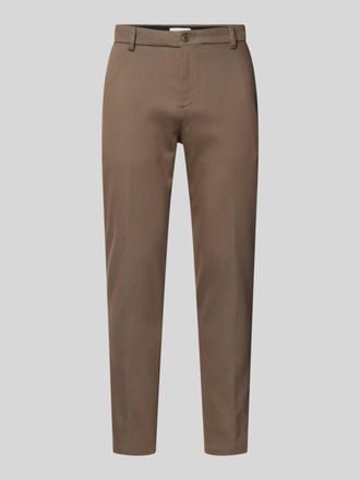 Drykorn Tapered Fit Stoffhose mit G&uuml;rtelschlaufen Modell AJEND