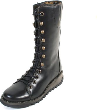 FLY London Damen Ster768fly Stiefel, Schwarz, 40 EU
