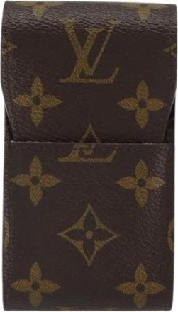 Louis Vuitton unisex, Pre-owned, Brun, Taille: ONE Size &Eacute;tui &agrave; Cigarettes Etui Pre-owned