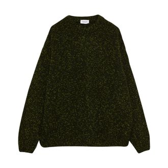 Amish Femme, Pulls, Vert, Taille: 38 FR Crew Crop Sweater