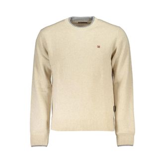 Napapijri Tessuto Sweater - - Knitwear - Herren - Beige - XL