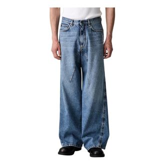 Off-white Half Arrow Twist Slouchy Jeans - - Jeans - Herren - Blau - W32