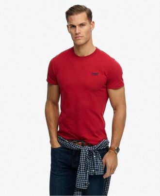 Superdry T-shirt logo essentiel en coton biologique