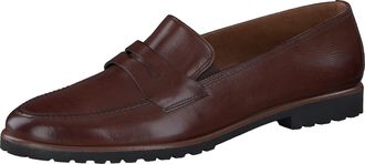 Paul Green Damen SUPER Soft Slipper, Frauen Slip On,Slip-ons,Mokassins,Halbschuhe,Schlupfschuhe,schluepfschuhe,Loafer,Slides,Braun (Saddle),41 EU / 7.5 UK