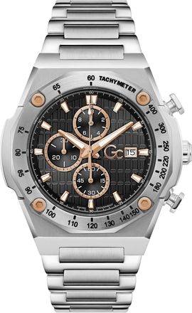 Gc Uhren - Quarz-Chronographenuhr Gc Idolsport - Gr. unisize - in Silber - f&uuml;r Damen