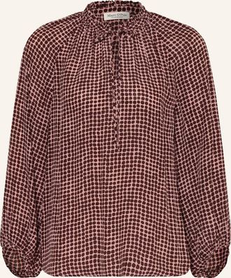 Marc O'Polo Marc Opolo Blusenshirt Mit R&uuml;schen rot