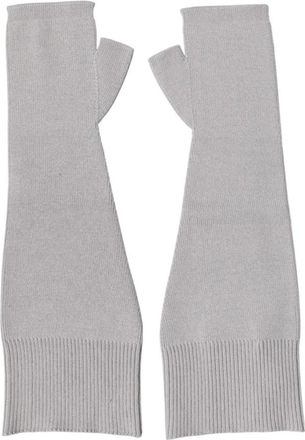 Dolce & Gabbana Homme, Accessoires, Gris, Taille: ONE Size Mitaines en laine vierge tricot&eacute;e