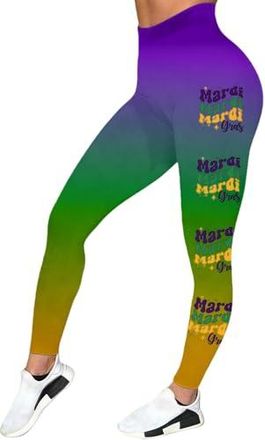 Generic Legging pour femme, pantalon de yoga, leggings dentra&icirc;nement de sport, leggings de course, collants pour la maison pour femme, vert, XXL