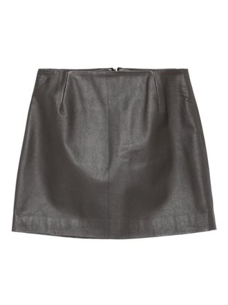 Blazé Milano minijupe à taille ceinturée - Marron