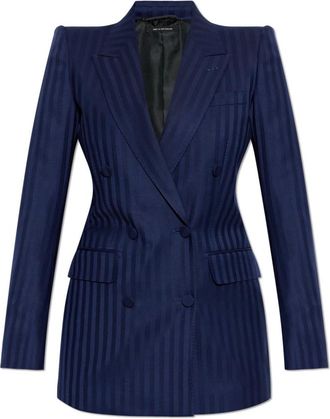 Tom Ford Femme, Vestes, Bleu, Taille: 34 FR Blazers