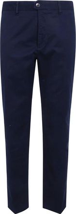 Incotex Chino Classique Coupe Droite - Homme - Pantalons - Bleu - Taille: W33