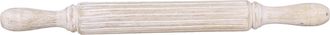 Chic Antique Teigrolle aus Mangoholz mit Rillen L38cm Backrolle Holz 61574-00