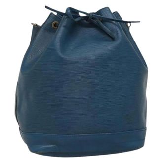 Louis Vuitton Pre-owned Cuir sacs-louis-vuitton - Femme - Pre-owned - Bleu - Taille: ONE Size