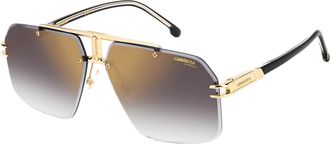 Carrera 1054/S GOLD BLACK/BROWN SHADED 63/12/145 Herrenbrillen Sonnenbrillen