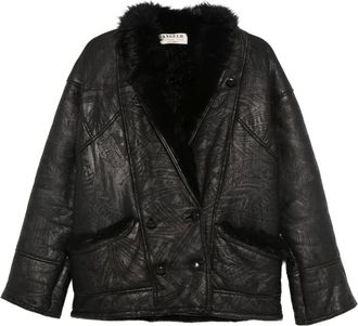 A.N.G.E.L.O. Vintage Cult manteau à boutonnière croisée - Noir