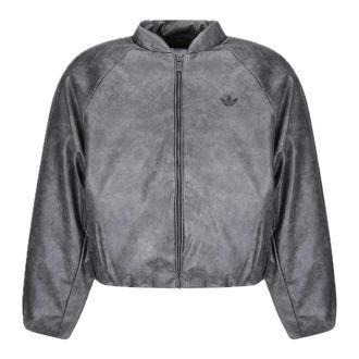 adidas Veste Cropped SST - Femme - Sport - Gris - Taille: 36 FR