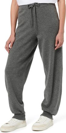 GANT Damen Superfine Lambswool Knit Pants Hose, Charcoal Melange, S