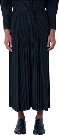 Issey Miyake Homme, Pantalons, Noir, Taille: L Pantalone