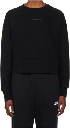Canada Goose Femme, Sweatshirts et sweats &agrave; capuche, Noir, Taille: 40 FR Muskoka SweaT-shirt