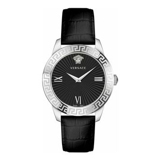 Versace Femme, Accessoires, Noir, Taille: ONE Size Montre Greca Signature