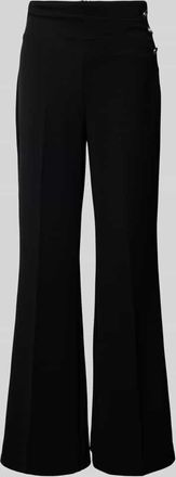 Rinascimento Flared Cut Hose mit Kn&ouml;pfen