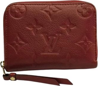 Louis Vuitton Porte-monnaie Pre-owned - Femme - Pre-owned - Rouge - Taille: ONE Size