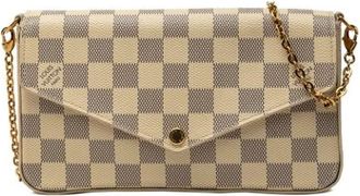 Louis Vuitton Pre-owned Pochette Felicie - Femme - Pre-owned - Blanc - Taille: ONE Size