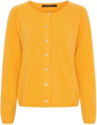 BTF-CPH Fein gestrickter Kaschmir-Cardigan - - Knitwear - Damen - Gelb - XL