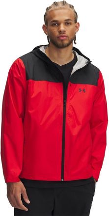 Under Armour Cloudstrike Jacke, wasserfest f&uuml;r Herren (Rot)