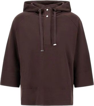 Herno Damen, Sweatshirts & Hoodies, Braun, MGr&ouml;&szlig;e