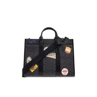 Coach Femme, Sacs, Noir, Taille: ONE Size Sac &agrave; Bandouli&egrave;re &Eacute;l&eacute;gant pour un Usage Quotidien