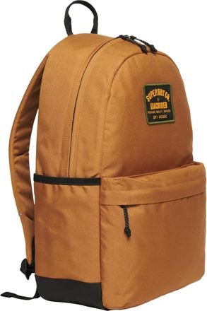 Superdry Damen Montana Rucksack mit Aufn&auml;hern Denim Co Tabakbraun 1SIZE