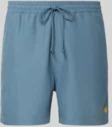 Carhartt Work in Progress Regular Fit Badeshorts mit Logo-Stitching Modell Chase
