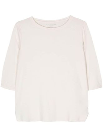 Majestic Filatures t-shirt &agrave; col bateau - Tons neutres