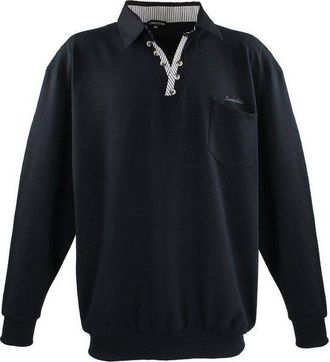 Lavecchia Sweatshirt Lavecchia Herren Sweatshirt LV-602 (Black, 3XL) Polo Langarmshirt