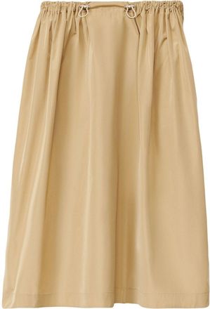 Fabiana Filippi Midirock mit Falten - Nude
