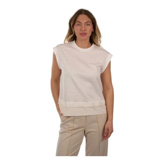 PESERICO Damen, Blusen & Hemden, Wei&szlig;, MGr&ouml;&szlig;e