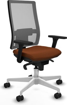 Piqueras y Crespo B&uuml;rostuhl mit hoher R&uuml;ckenlehne, mit 3D-Armlehnen, h&ouml;henverstellbare Lendenwirbelst&uuml;tze, ausgestattet mit 5 Positionen und injiziertem Schaumstoff, Gr