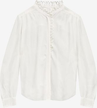 Isabel Marant Blouse Estela - Femme - Blanc - Taille 34 - Marant &Eacute;toile